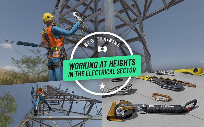 New Ludus’ VR simulation: Working at Height in the Electrical Sector